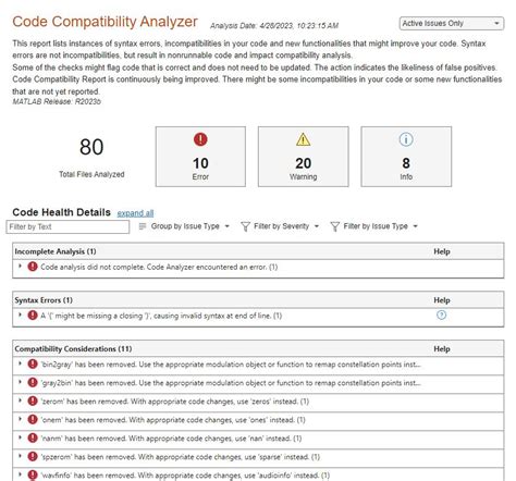 Lajos Varga On Linkedin Matlab Code Compatibility Analyzer