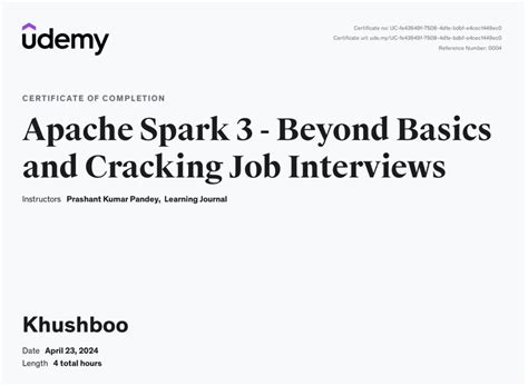 Khushboo Mehndiratta On Linkedin Course Coursecompletion Data Udemy