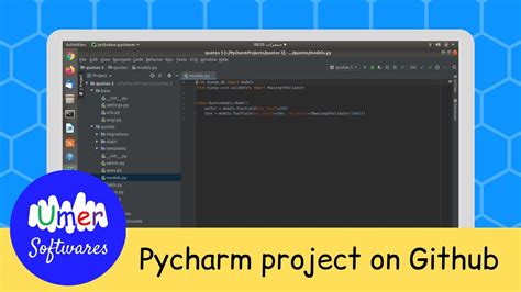 How To Upload A Pycharm Project To Github YouTube