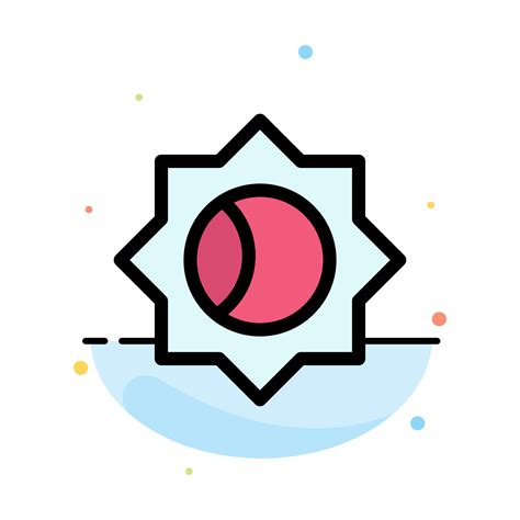 Basic Setting Ui Abstract Flat Color Icon Template 17981005 Vector Art