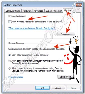 How To Change Settings For Remote Desktop In Windows 7 8 And 8 1