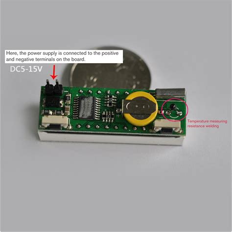 3 In 1 Digital Led Time Clock Temperature Voltage Grandado