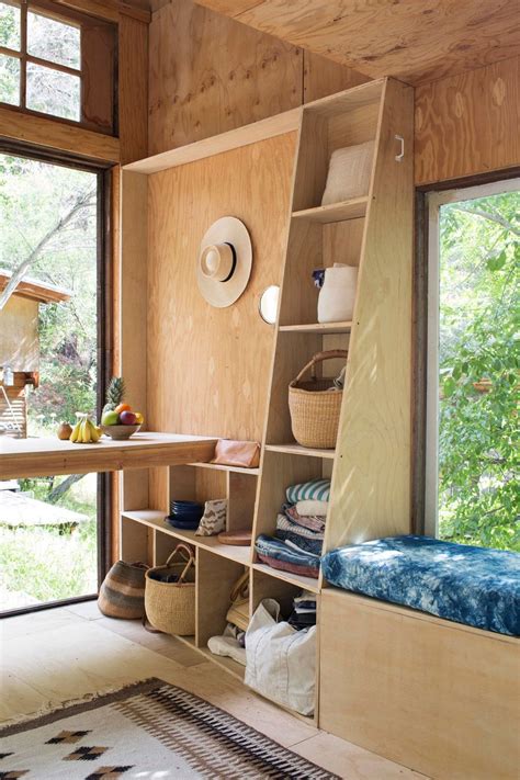 Topanga Cabin Cabin Tiny House Plywood Interior Tiny House Swoon