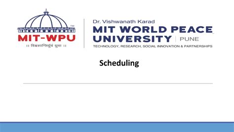 Unit Scheduling Notes Scheduling Syllabus Scheduling Types Of Scheduling Scheduling