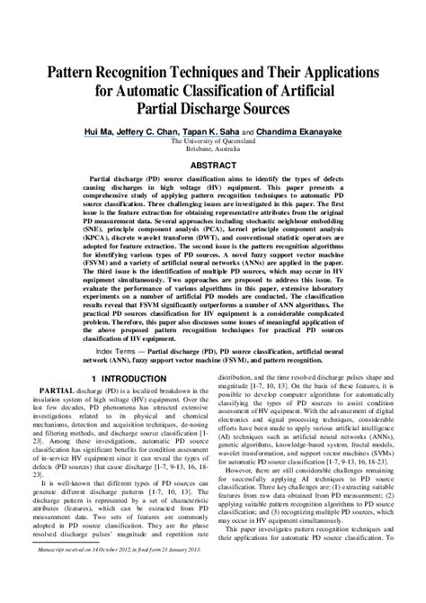 Pdf Automatic Classification Of Pd Sources Using Ai