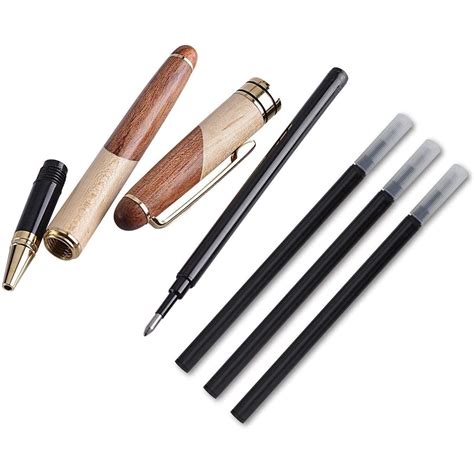 Писалка в дървена кутия с 3 пълнителя Emag Bg