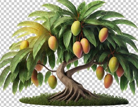 Premium Psd 3d Mango Tree