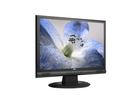 AOC Active Matrix TFT LCD WSXGA LCD Monitor Ms D Sub DVI D LVWk Newegg Com