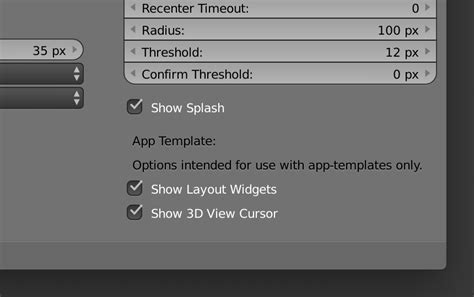 Where Is The Hide 3d Cursor Check Box User Feedback Developer Forum