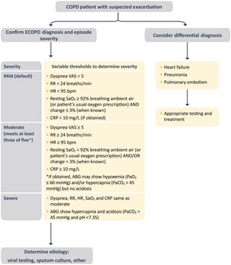 Classification Of The Severity Of Copd Exacerbations Definition Of Download Scientific Diagram