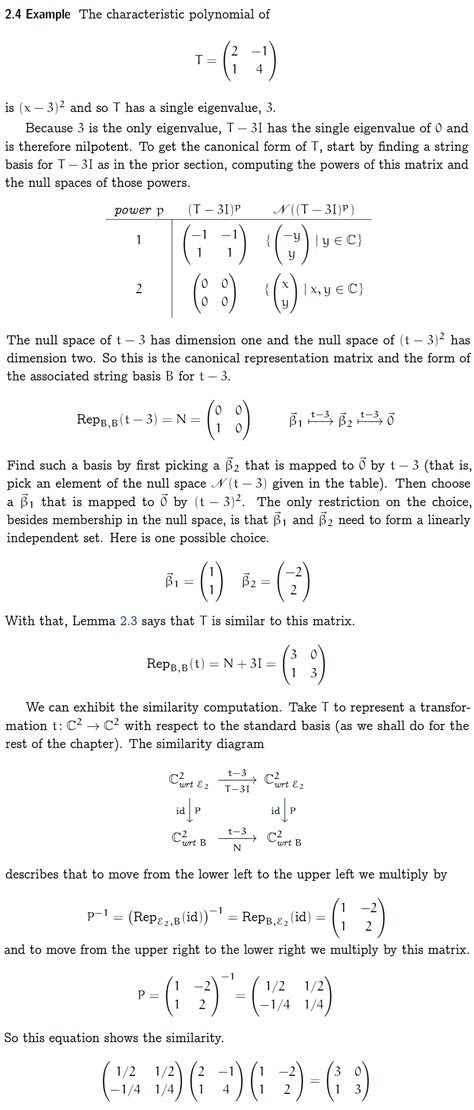 linear algebra trouble understanding the computation for jordan normal form mathematics