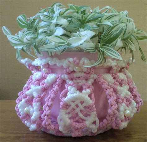 Кашпо для цветов Декор цветочных горшков — Строим сами