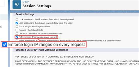 How To Restrict Login Ip Addresses In Profiles In Salesforce