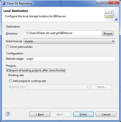 Eclipse OpensourceBIM BIMserver Wiki GitHub