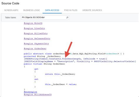 Finding The Length Of An Acumatica Field • Everything Else • Acumatica