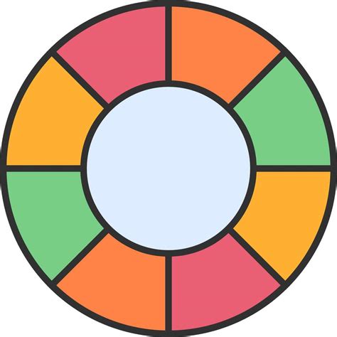 Color Wheel Line Filled Light Icon 38753901 Vector Art At Vecteezy