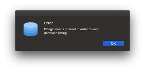 when i start dbngin i get the following error · issue 16 · tableplus