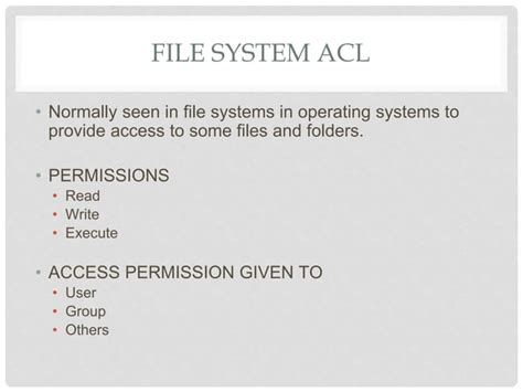Data Security Authorization And Access Control Pptx