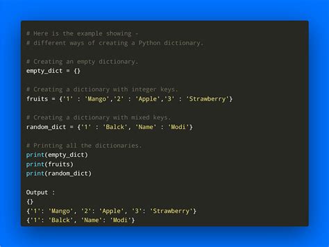 Mardevs Introduces You To The Dictionary In Python By Marsdevs Sep