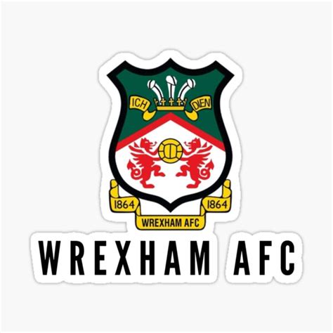 Wrexham Afc Wrexham Wrexham Association Football Club Sticker For
