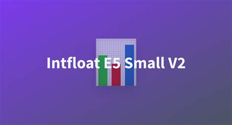 Intfloat E5 Small V2 A Hugging Face Space By Rhme