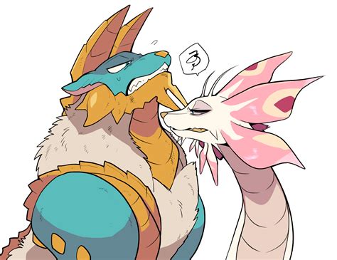 Zinogre And Mizutsune Monster Hunter Drawn By Ikuchiosutega Danbooru