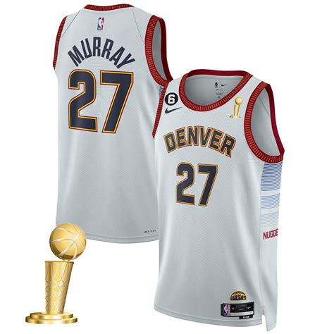 Jamal Murray Mens Denver Nuggets 2023 Champions Collection City Jersey
