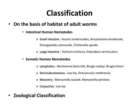 Presentation Nematodes Pptx
