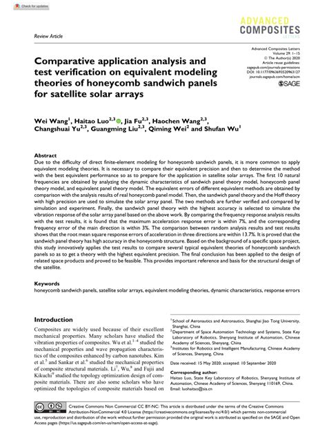 Pdf Comparative Application Analysis And Test Verification On Equivalent Modeling Theories Of