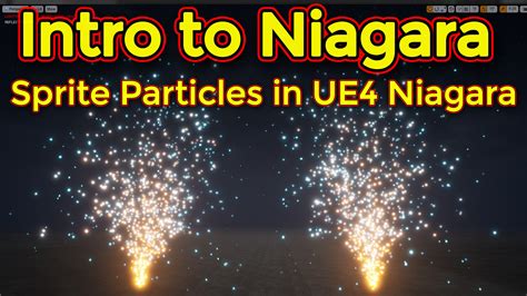 Intro To Niagara Creating A Sprite Emitter Part 02 Unreal Engine