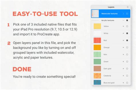 Creative Veila Procreate Background Textures
