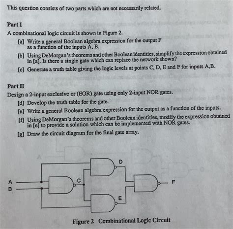 Solved This Question Consists Of Two Parts Which Are Not