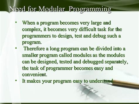 Modular Programming