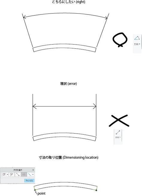 I Want To Make The Dimension Lines Curved Instead Ptc Community