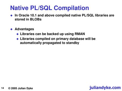 ppt native pl sql compilation powerpoint presentation free download