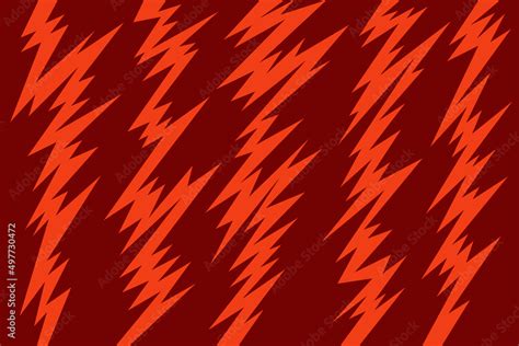 Abstract Background With Various Sharp Zigzag And Lightning Pattern Stock Vector Adobe Stock
