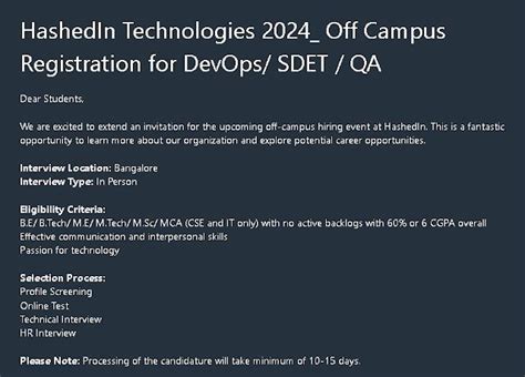 Sunshinejobwala On Linkedin Hashedin By Deloitte Off Campus Drive Hiring Devops Sdet Qa