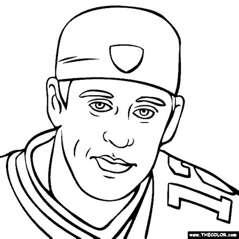 Green Bay Packers Coloring Pages Printable 2025