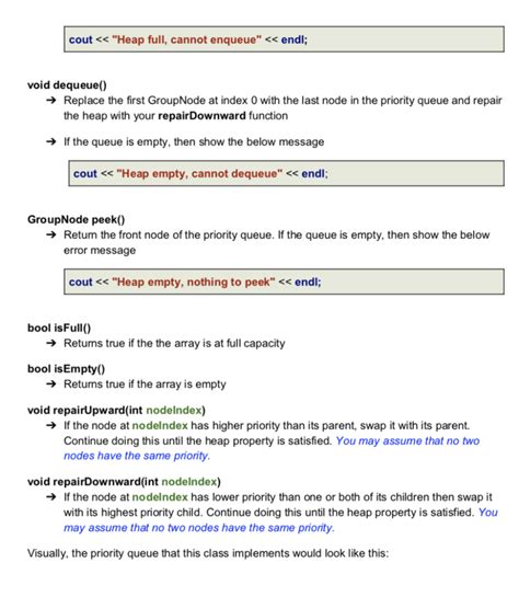 assignment 8 heaps priority queues objectives 1