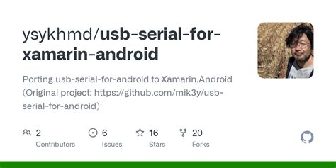 github ysykhmd usb serial for xamarin android porting usb serial for