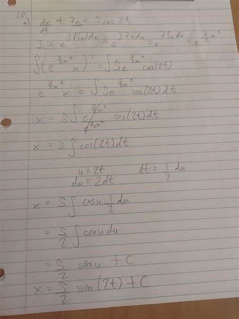 Did I Solve This Problem Correctly Rdifferentialequations
