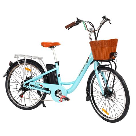 Phoenix 26 Inch Electric Bike City Bicycle Ebike E Bike Urban Blue