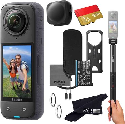 Amazon Com Insta X Power Selfie Stick Bundle Waterproof Action Camera With MP