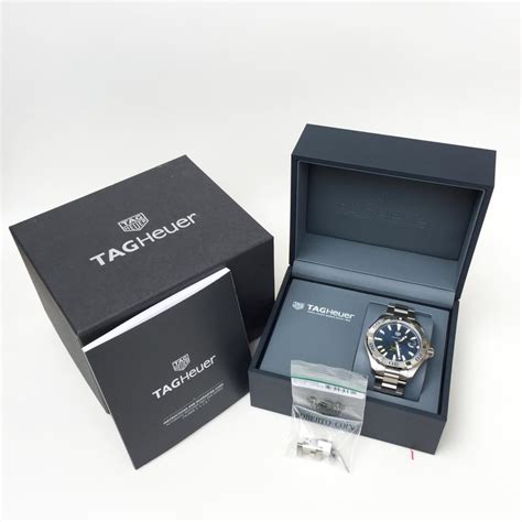 Sold Price Tag Heuer Aquaracer Calibre 5 Automatic Date Stainless