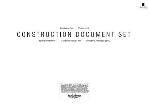Construction Documents The Grind To The Finish Line