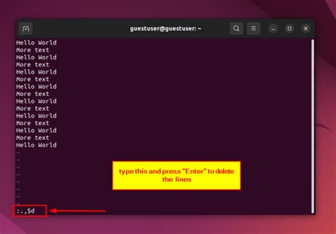 How To Delete Lines In A File Using Vim 8 Easy Ways