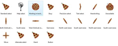 Pizza CursorFX By HG Eliminator On DeviantArt
