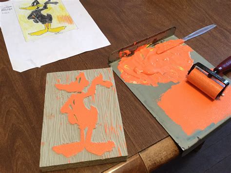 Reduction Print Printmaking Series Art With Ms Audrey