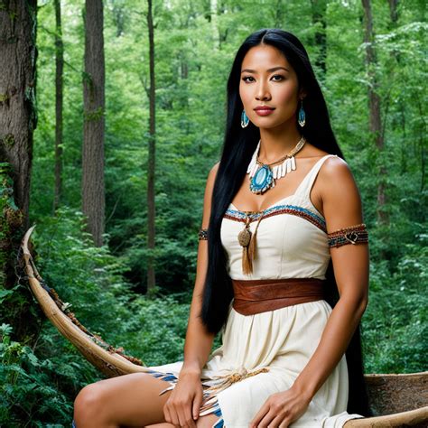 Photograph Of Disney S Pocahontas In Real Life By Andrew William