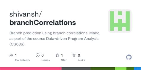 Github Shivanshbranchcorrelations Branch Prediction Using Branch Correlations Made As Part